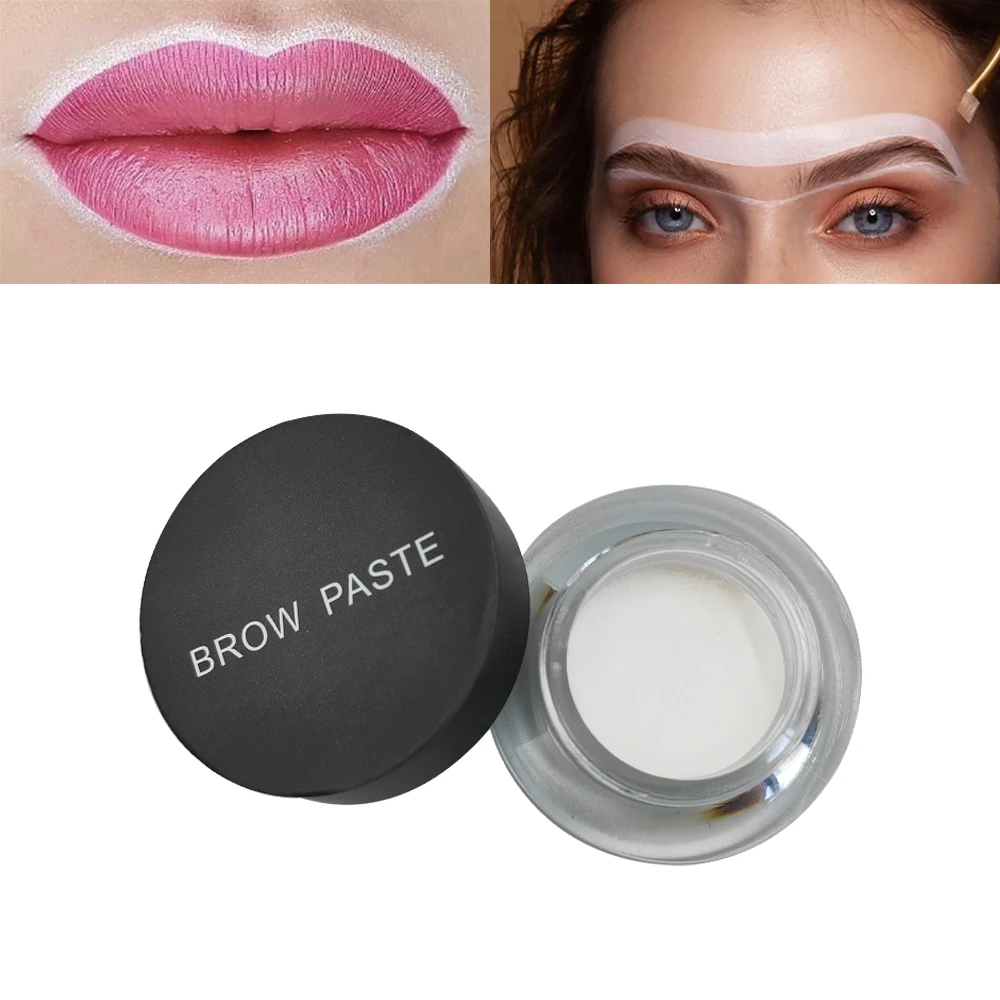 3g Microblading Eyebrow Marker Tool White Tattoo Brow Paste Eyebrow ...