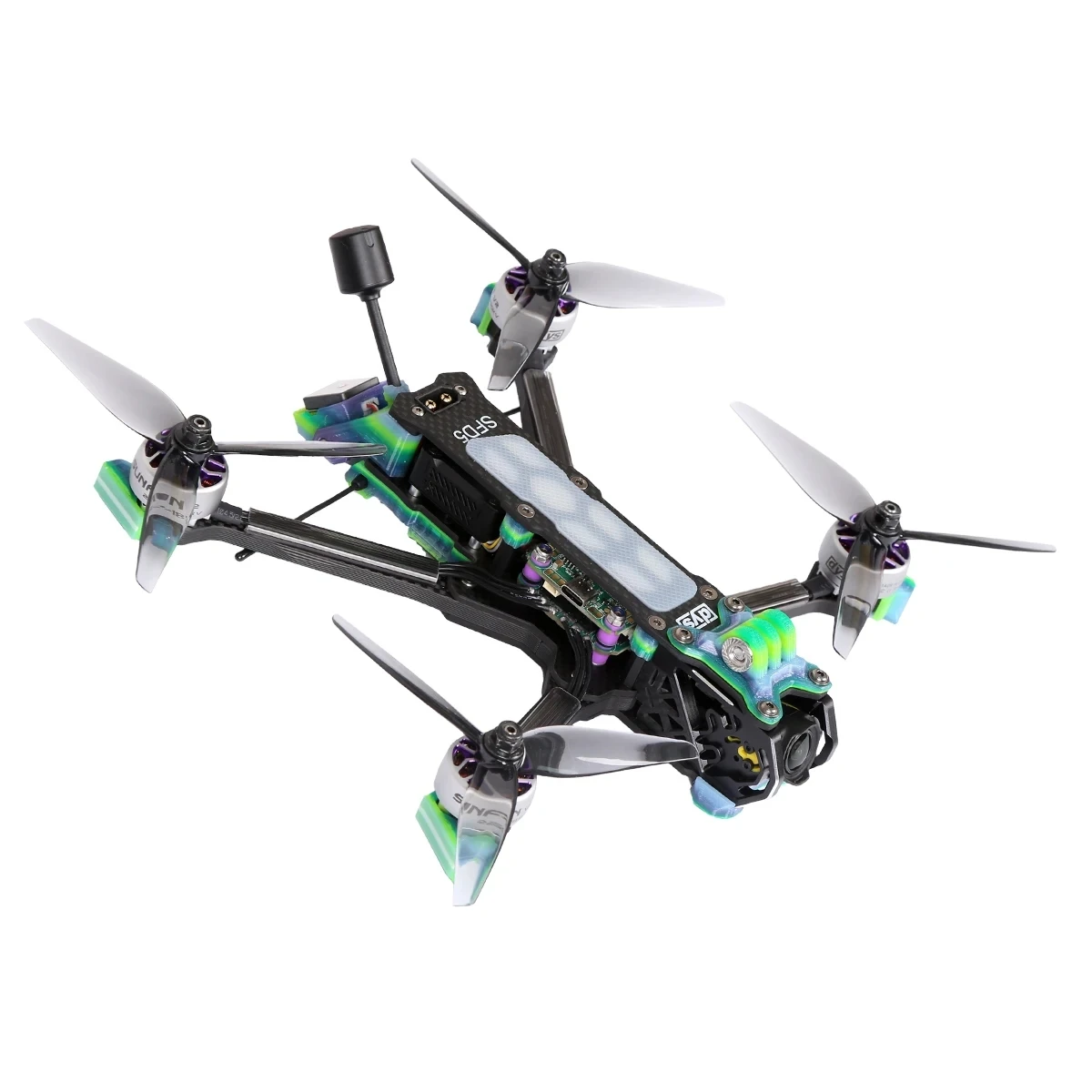 DYS-SFD5-Deadcat-Type-5-Inch-Freestyle-FPV-Drone-6S-HD-O3-Carbon-Fiber ...