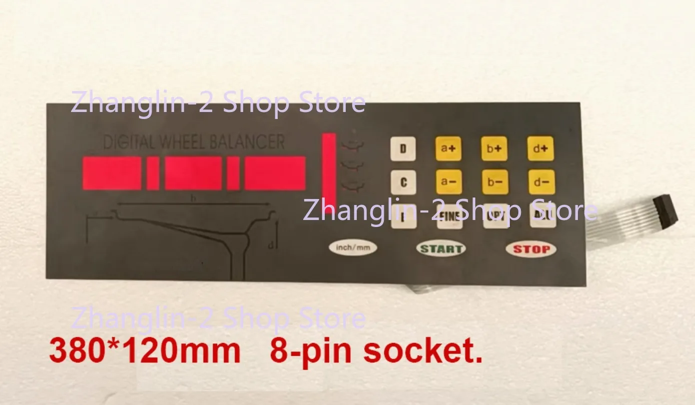 Tyre Wheel Balancer Machine Key Board Panel Button Display Board For ...