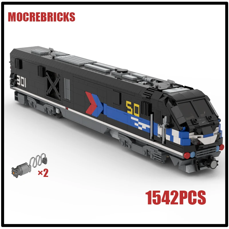 City Railway ALC-42 Modern Diesel-electric Locomotive Building Blocks ...
