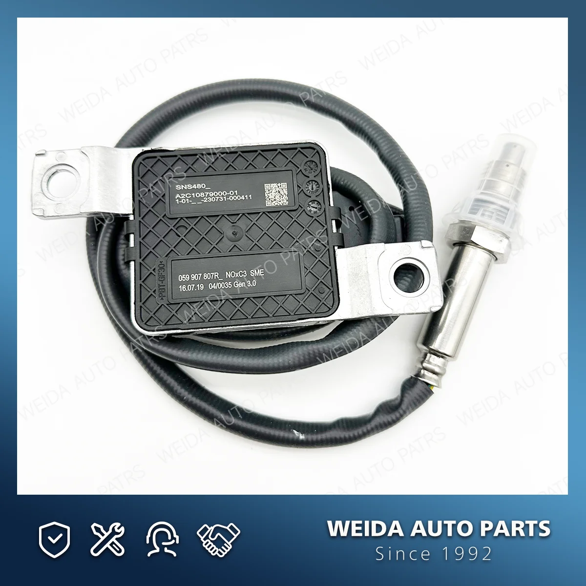 059907807R Nitrogen Oxide Sensor For Q7 4LB 3.0 TDI 2010-2015 Nox ...
