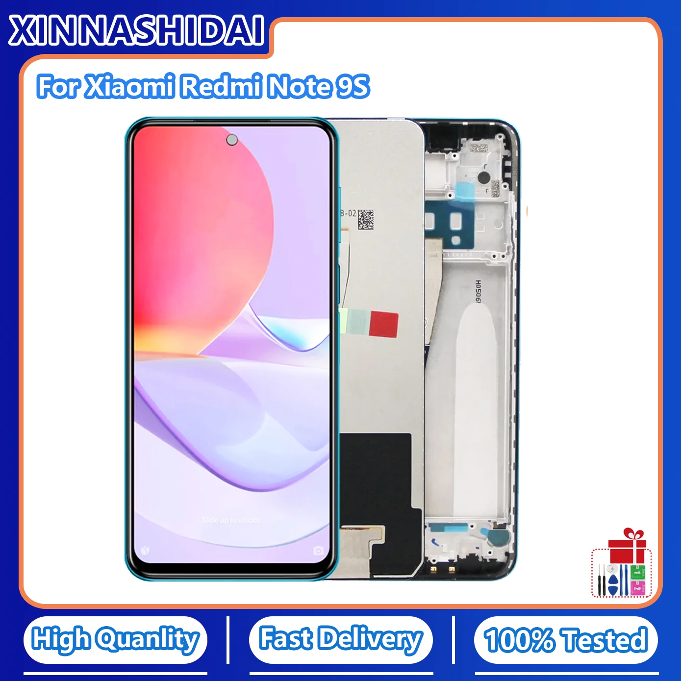 LCD-Screen-For-Xiaomi-Redmi-Note-9S-Note9S-LCD-Display-Touch-Screen ...