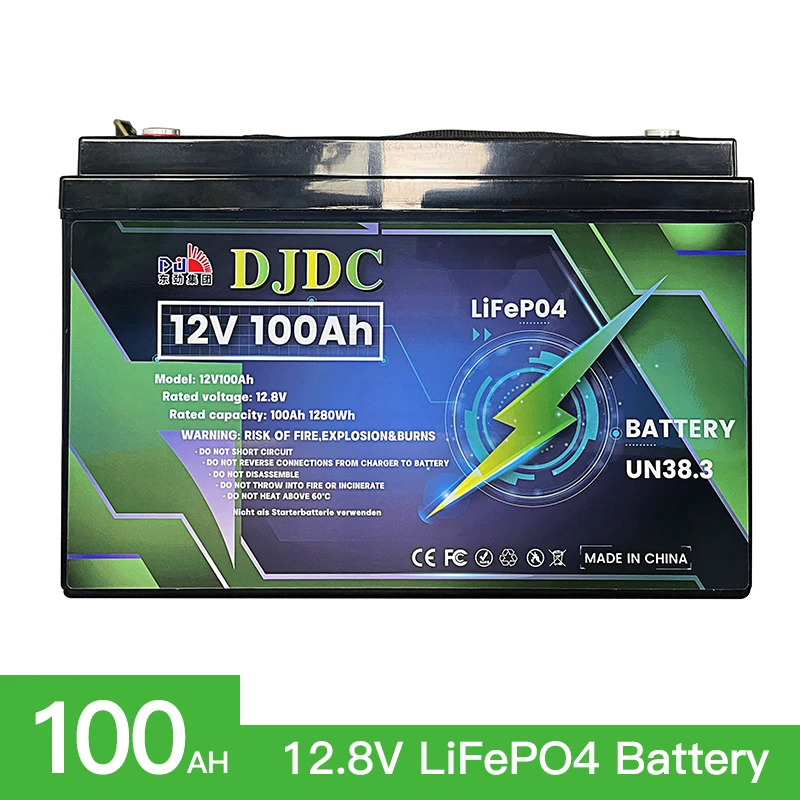 12V-100AH-200AH-LiFePo4-Battery-Pack-24V-48V-Lithium-Iron-Phosphate ...
