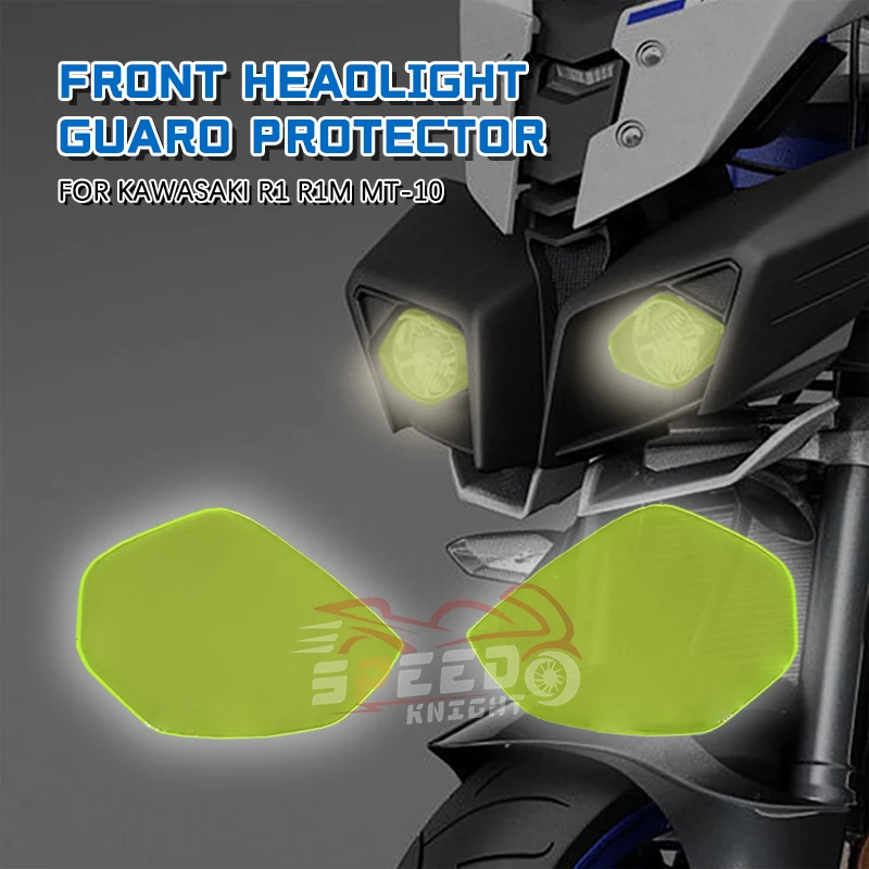 For YAMAHA R1 R1M MT-10 R1 M MT10 Motorcycle Acrylic Front Headlight ...