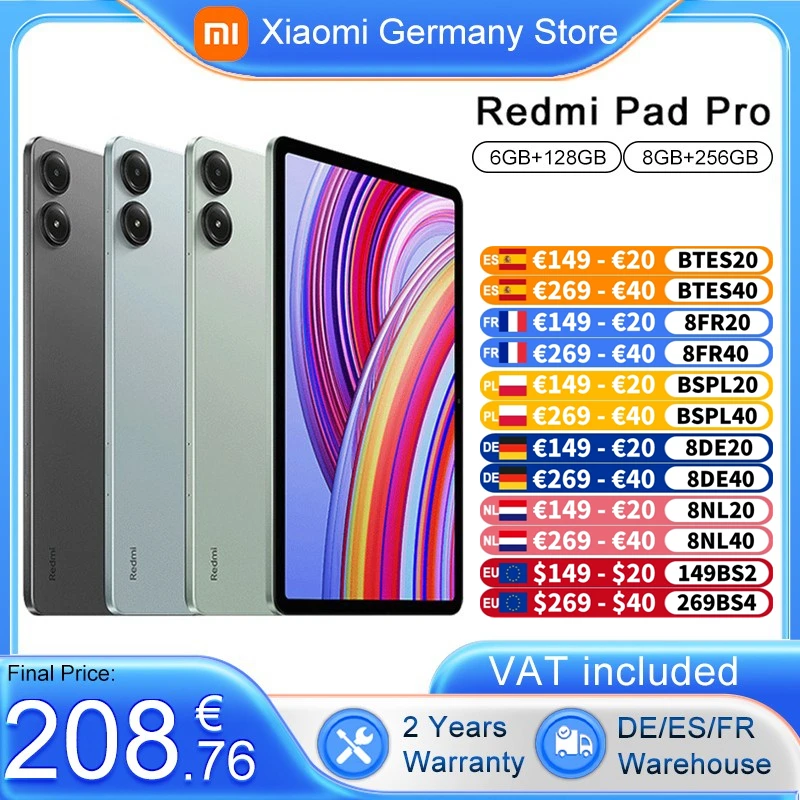 Xiaomi-Tableta-Redmi-Pad-Pro-12-1-2-5-K-120Hz-Snapdragon-7s-Gen-2 ...