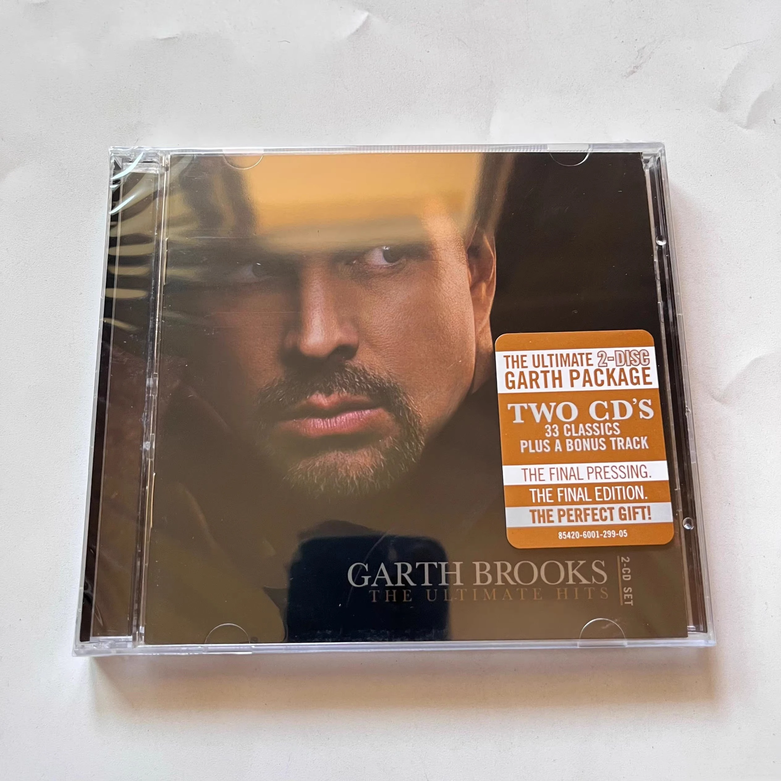 Folk-Pop-Garth-Brooks-Music-CD-The-Ultimate-Hits-Album-2pcs-Music ...