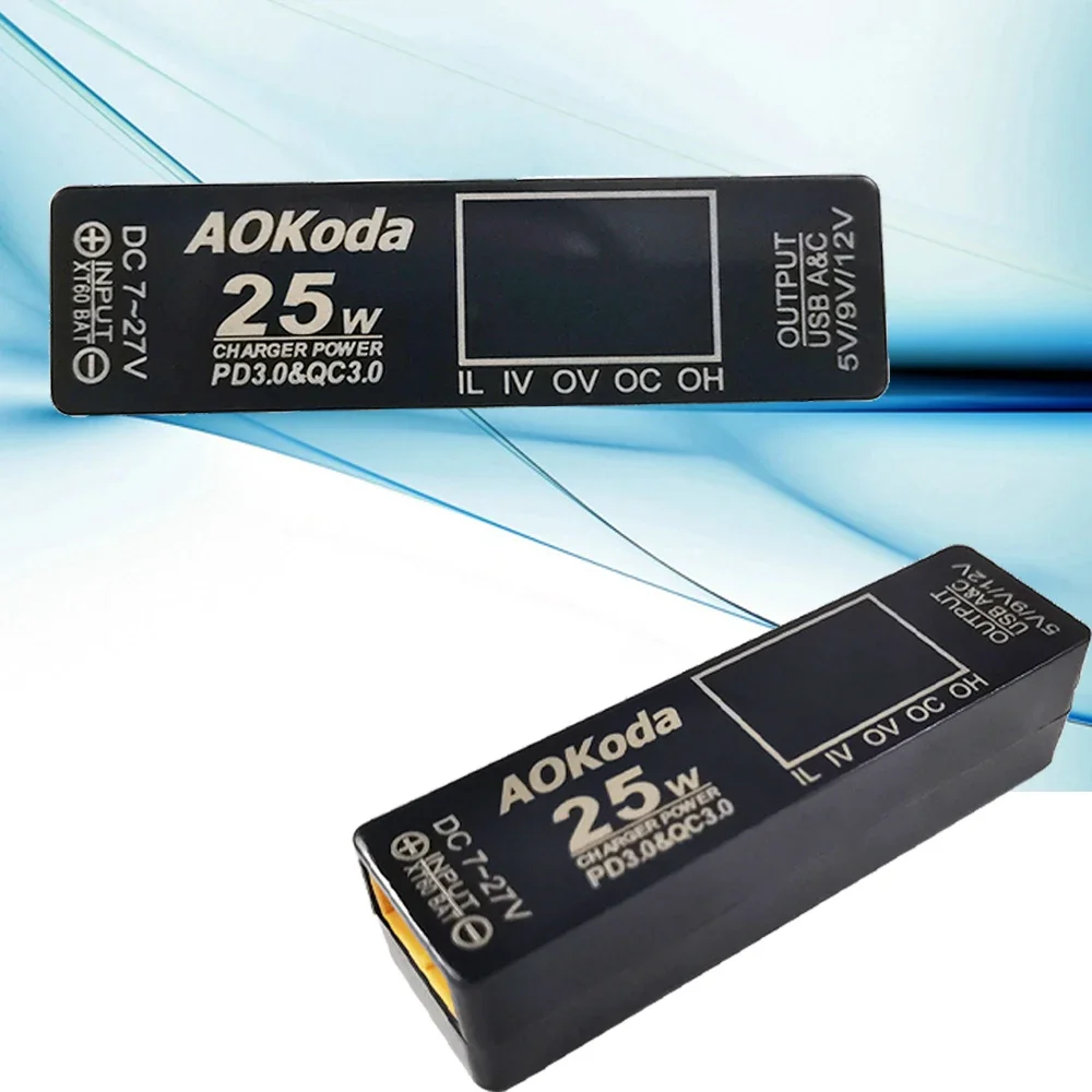 AOKoda-PD3-0-QC3-0-xt60-Quick-Power-Converter-Lipo-Battery-To-USB ...