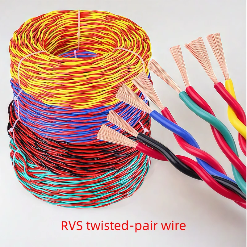 Twisted-Pair-RVS-Electric-Cable-2-core-20-18-17-15-13AWG-Flame ...