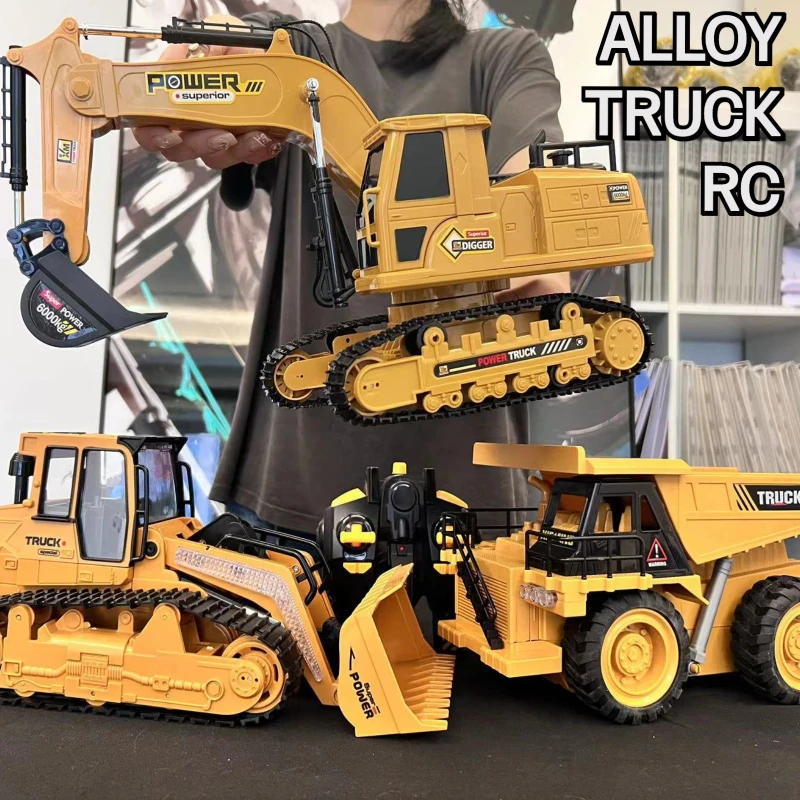 RC-Engineering-Car-Alloy-Big-Size-Large-Battery-Multi-Channel-Remote ...