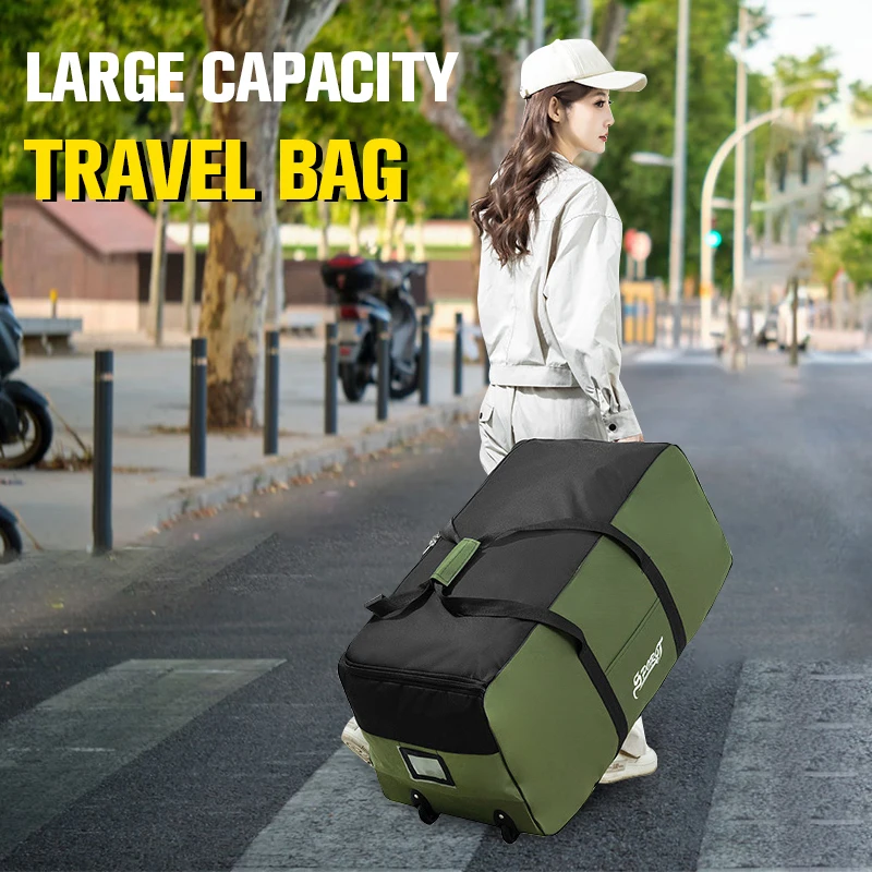 Unisex-Wheeled-Travel-Bag-Universal-Foldable-Luggage-Bags-with-Wheels ...
