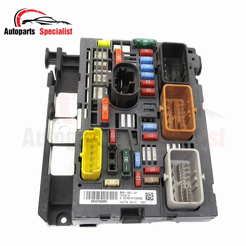 Caja-de-gesti-n-de-motor-OEM-9809742880-BSI-caja-de-fusibles-debajo-del ...