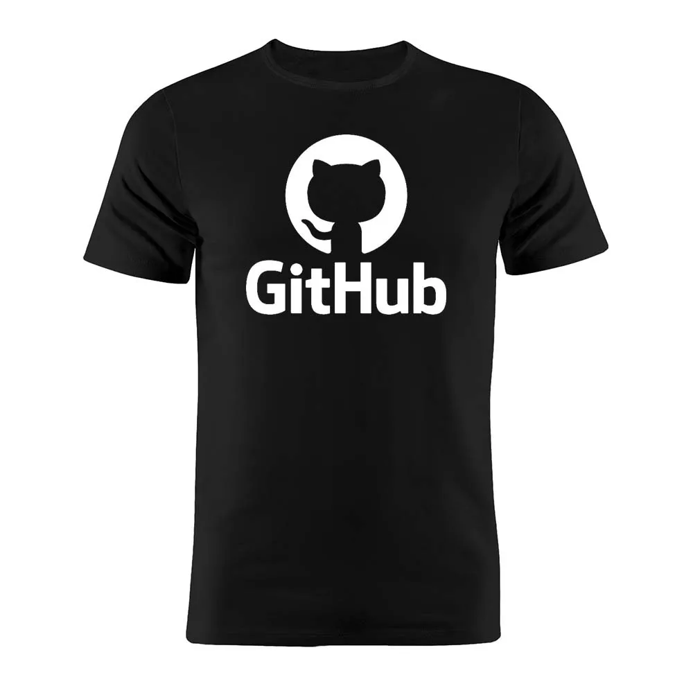100% Cotton Unisex T Shirt Github Funny Coder Web Developer Programmer ...