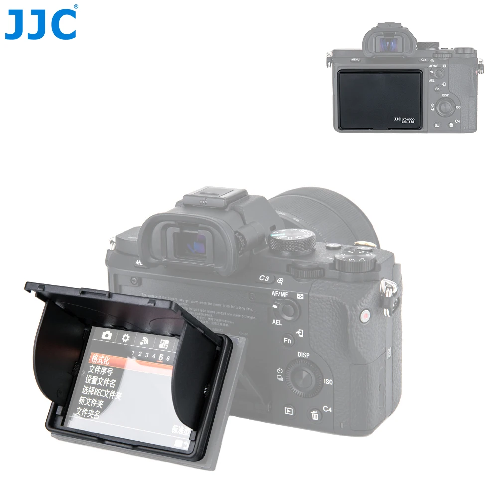 JJC-2-5-2-8-Collapsible-Camera-LCD-Screen-Hood-Shade-Cover-for-Canon ...