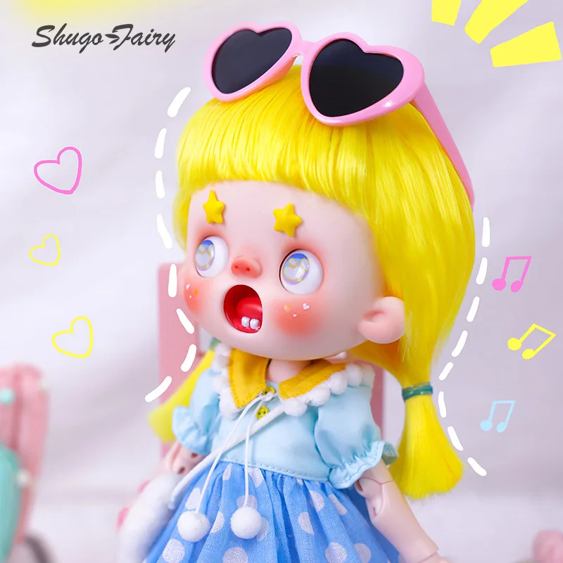 ShugaFairy 1/6 Wuyaya Bjd Dolls Open Mouth Surprised Angry ...