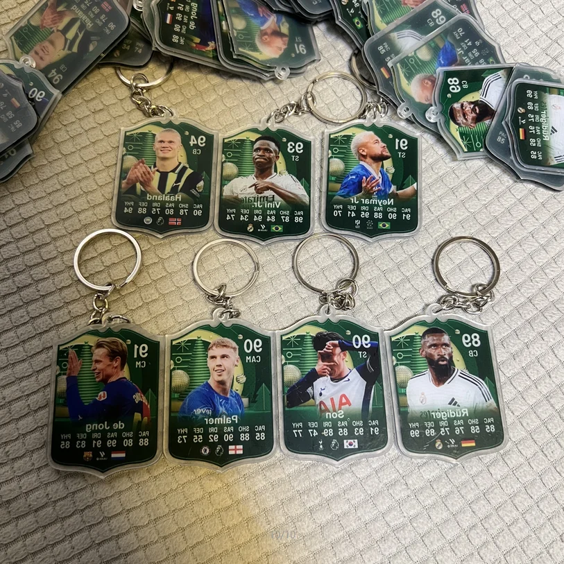 25 Fooall Data Keychain Winter Versatile Star Player Haaland Son Heung ...