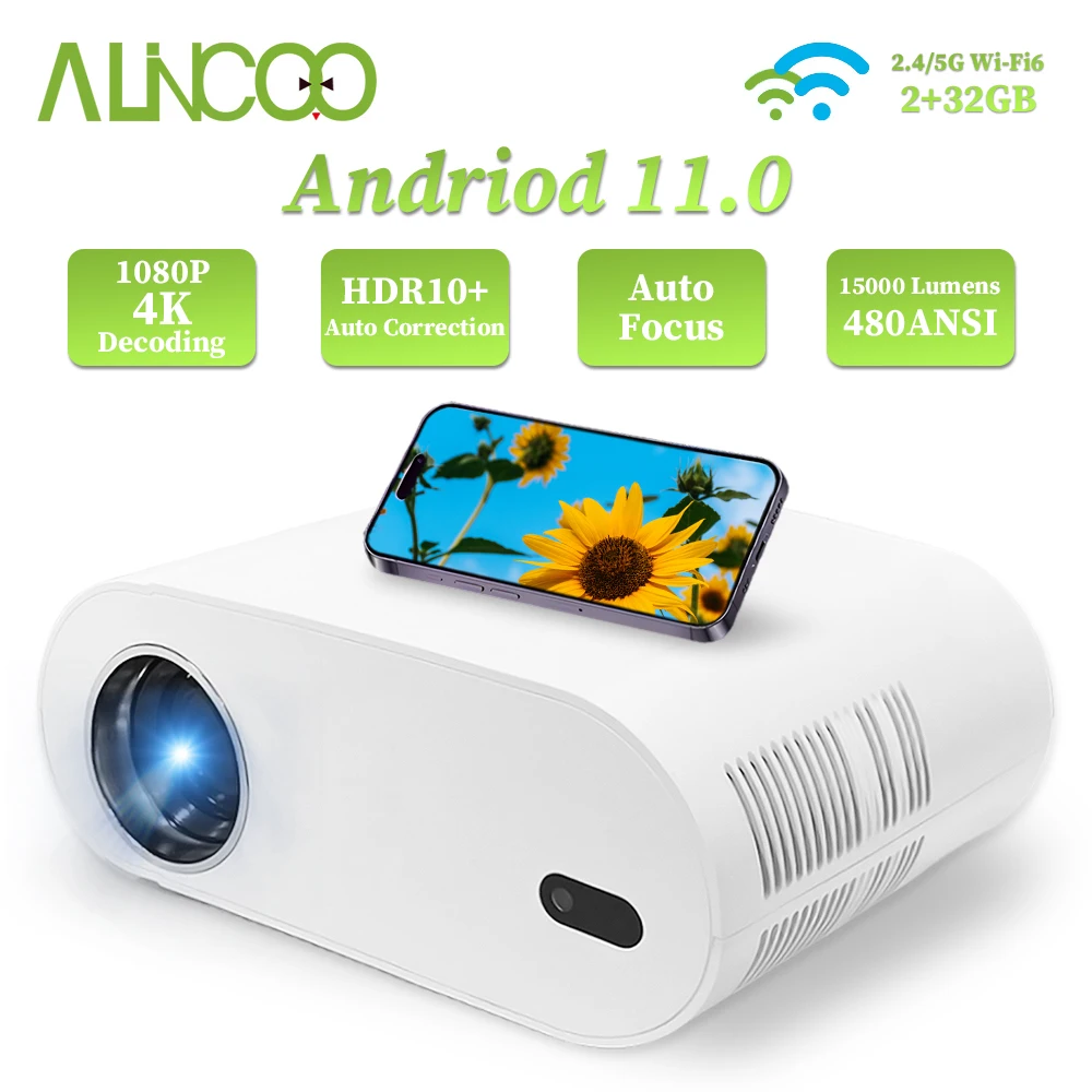 Alincoo-D7W-Beam-Projector1080P-Full-HD-Mini-Portable-Projector-4K-LED ...