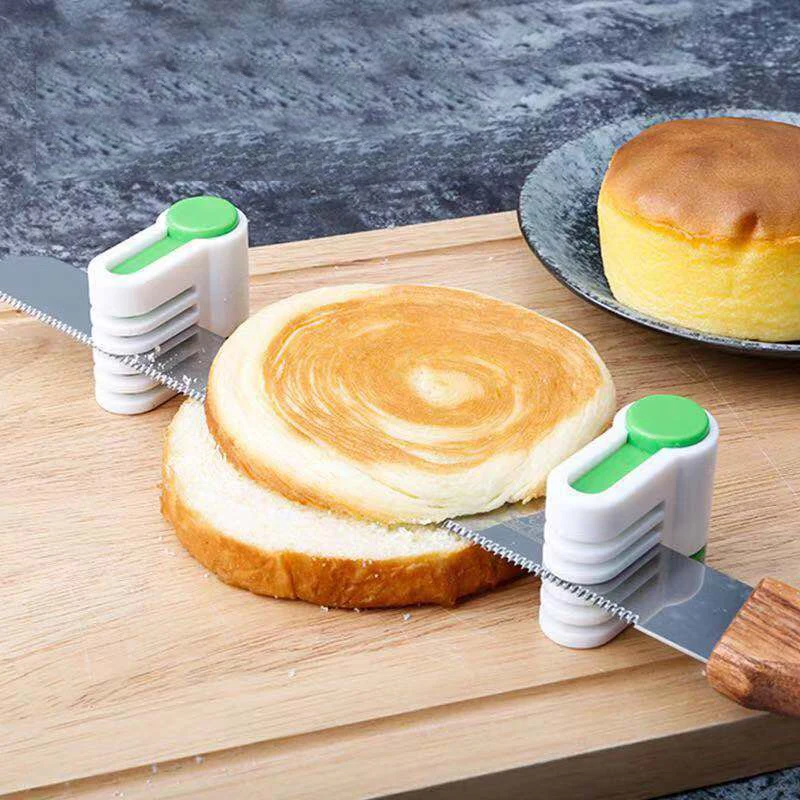 2Pcs-Set-Adjustable-5-Layers-DIY-Cake-Bread-Mousse-Cutter-Leveler ...