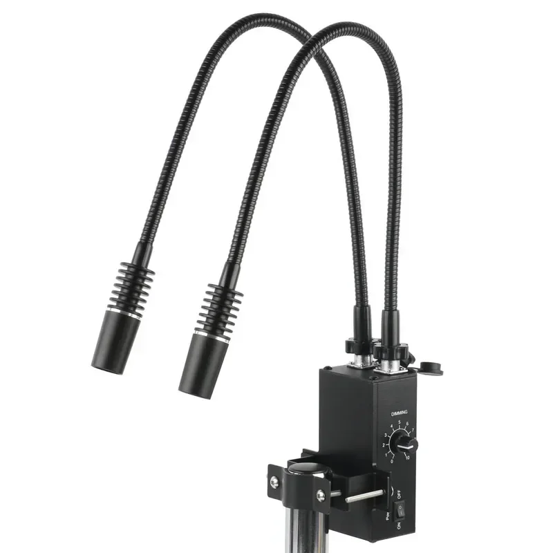 6W-6400K-Dual-LED-Gooseneck-Lights-Illuminator-Auxiliary-Lamp-Source ...