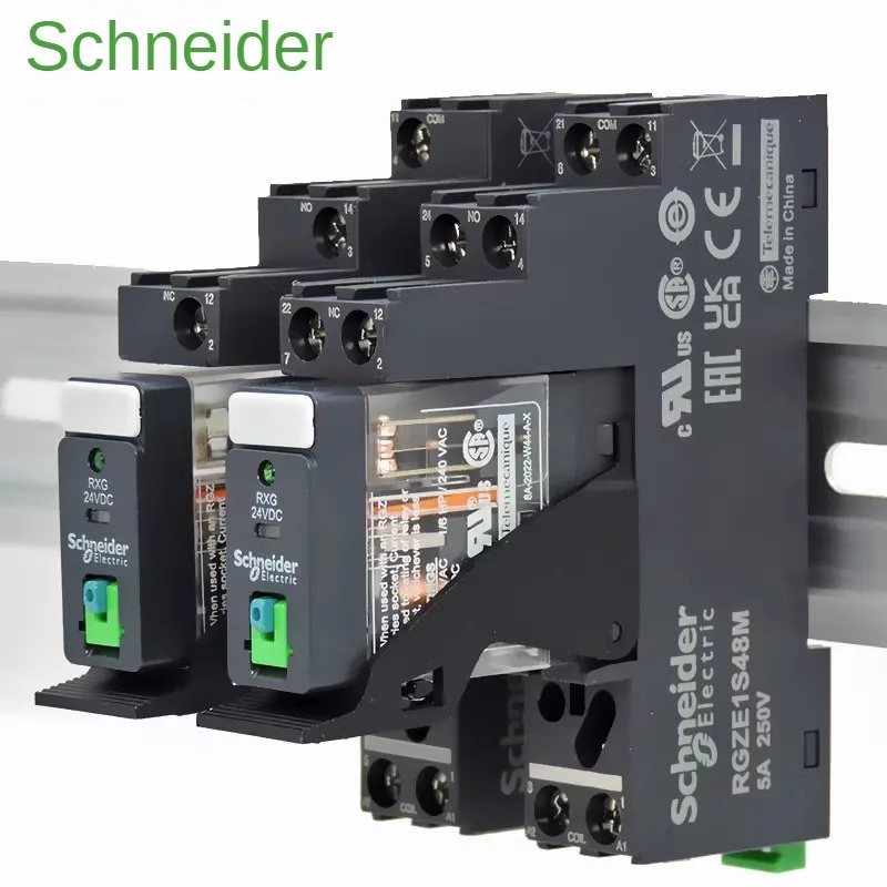 Schneider-Interface-Relay-Rxg22bd-Relay-Rxg23bd-Rxg12bd-with-Test ...