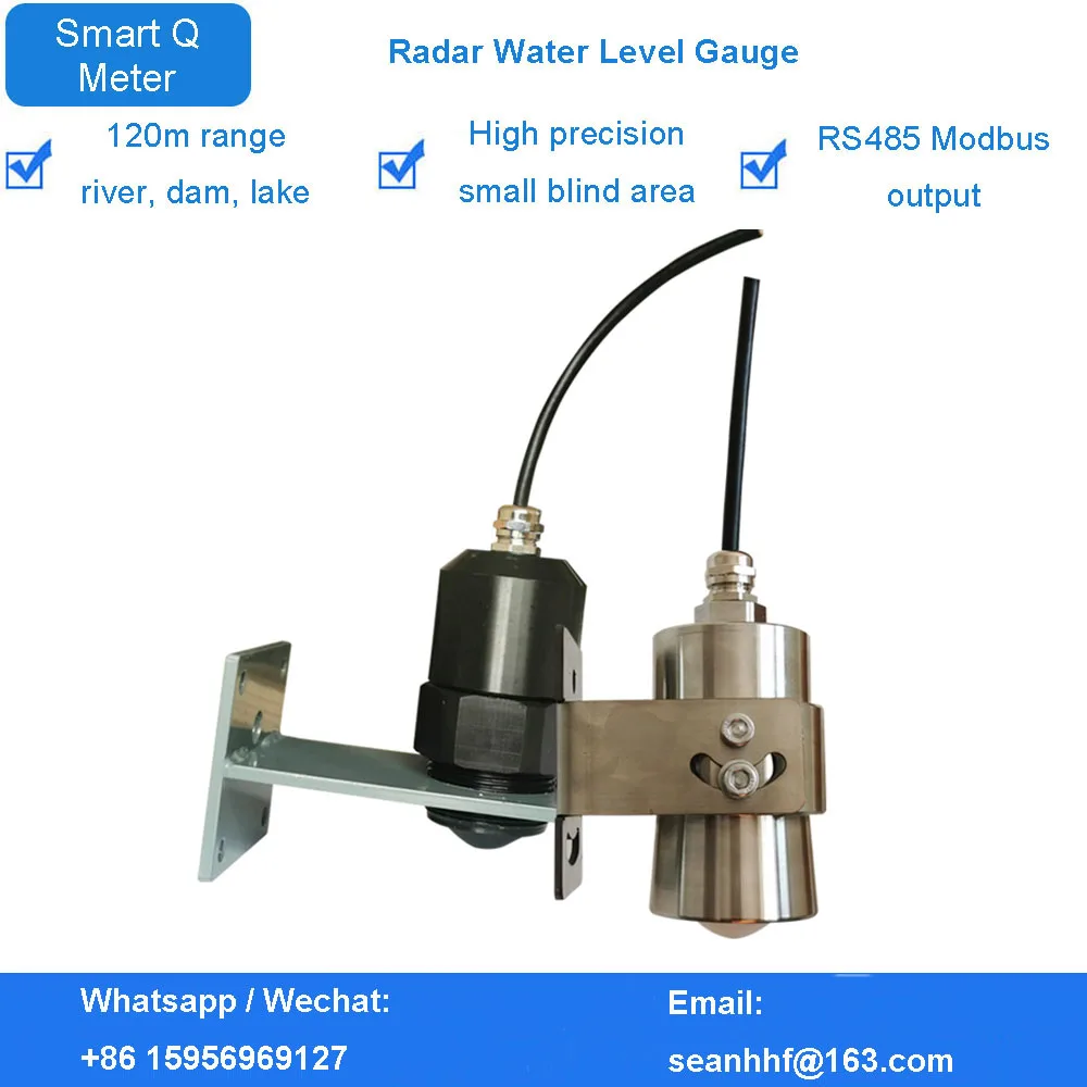 80GHz-FM-continuous-wave-radar-water-level-gauge-anti-corrosion ...