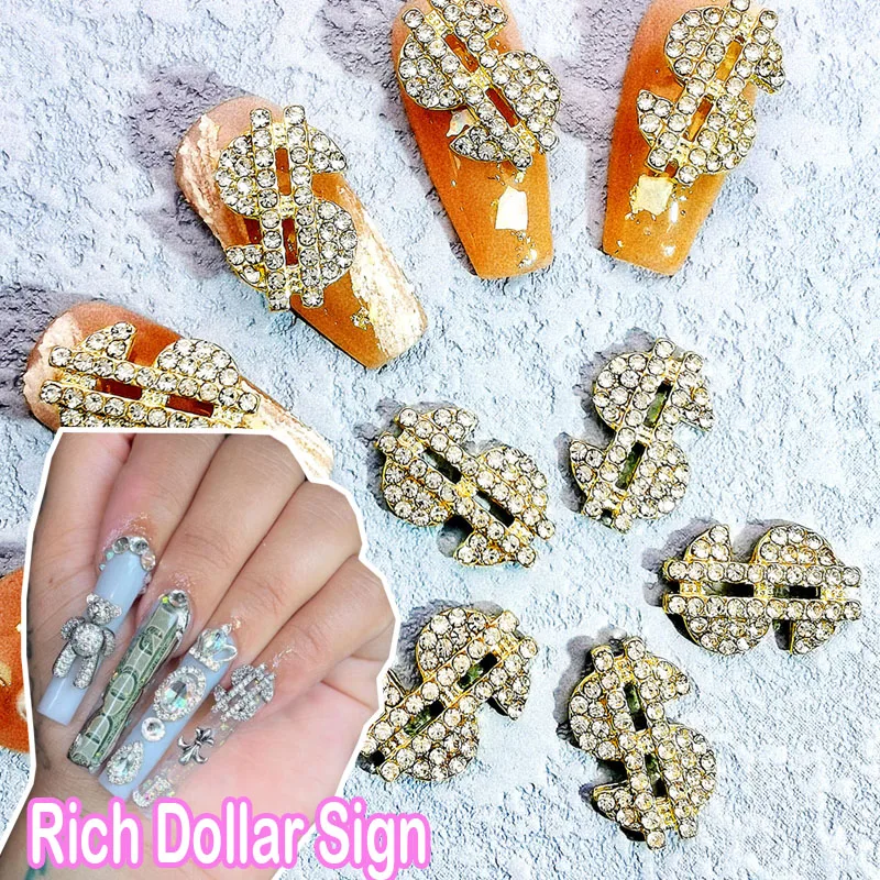 Dollar Sign Nails Design - Design Talk