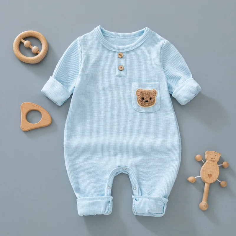 Spring-fall-Newborn-Baby-Boys-Girls-Clothes-jumpsuit-outfit-Pullover ...