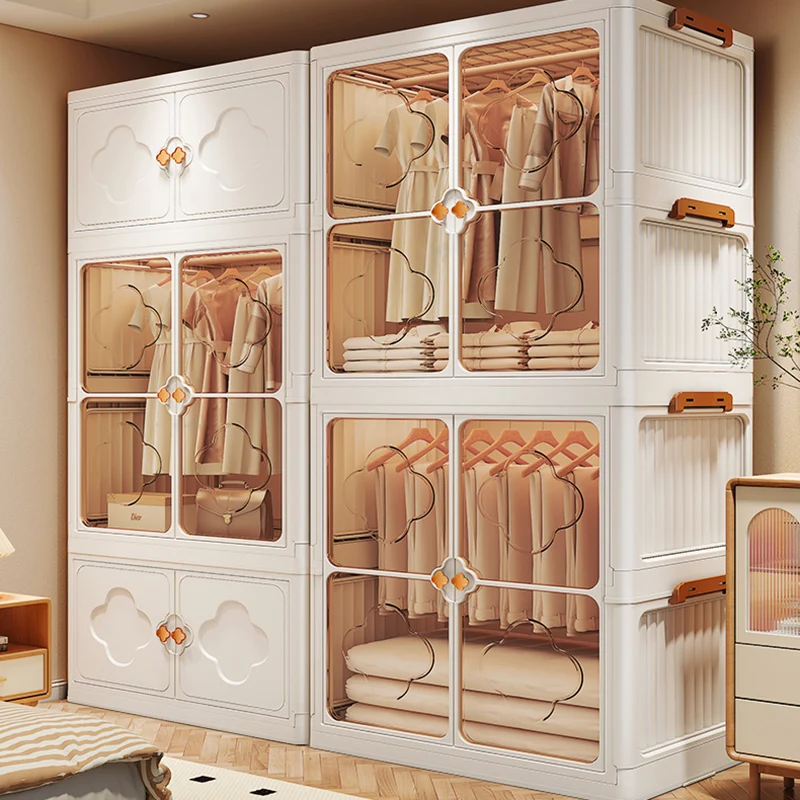 Children-s-Wardrobe-Bedroom-Home-Storage-Cabinet-Baby-Storage-Box-Toy ...
