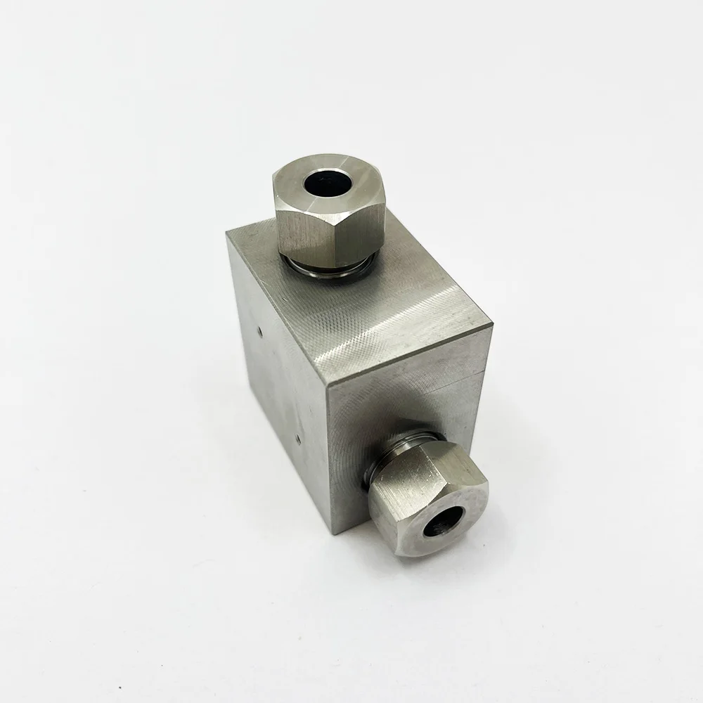 Waterjet-Cutting-Parts-3-8-1-4-M16-HP-Stainless-Steel-Elbow-For-Water ...