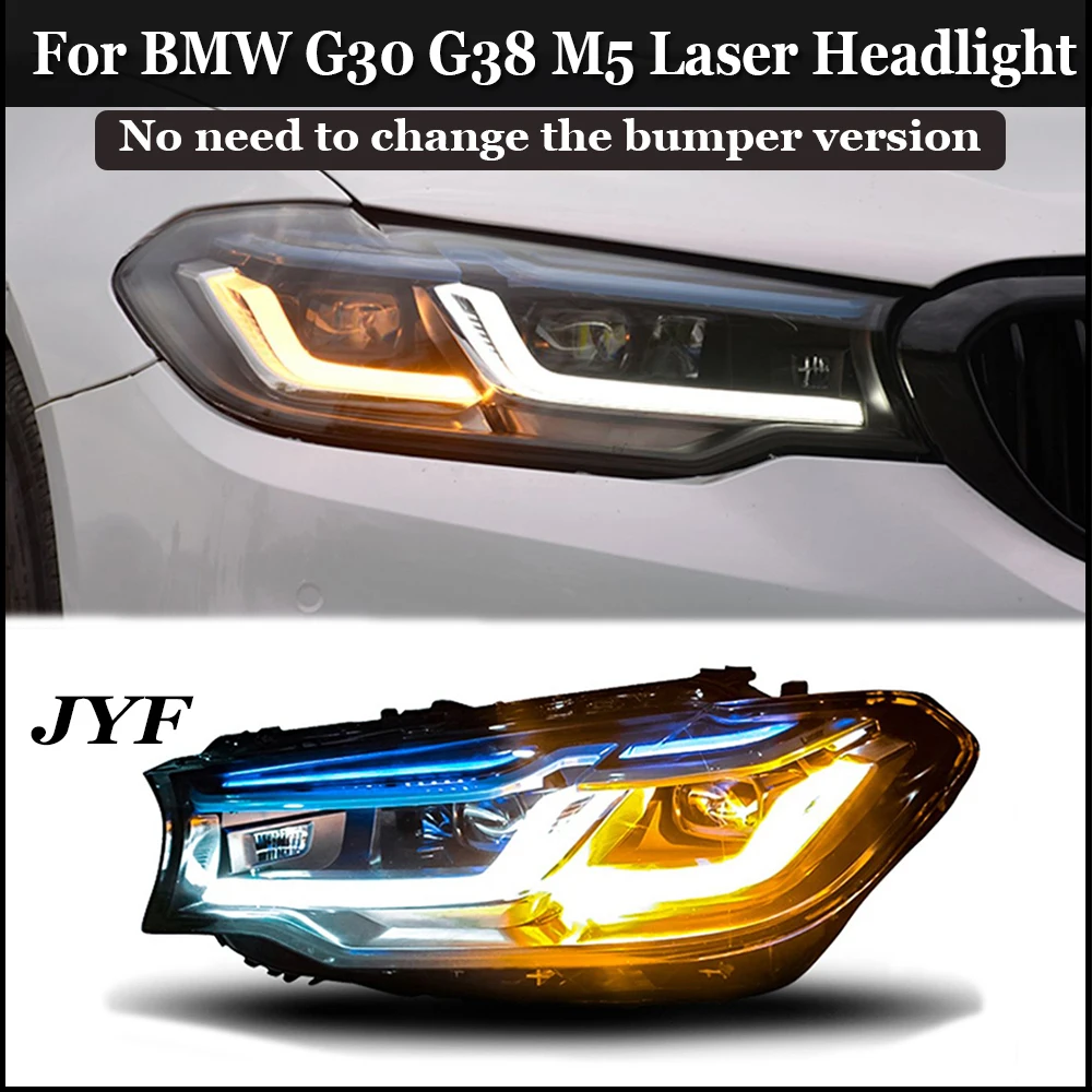 Car-Head-Lamp-For-BMX-5Series-G30-G38-M5-Style-Laser-Taillight-Assembly ...