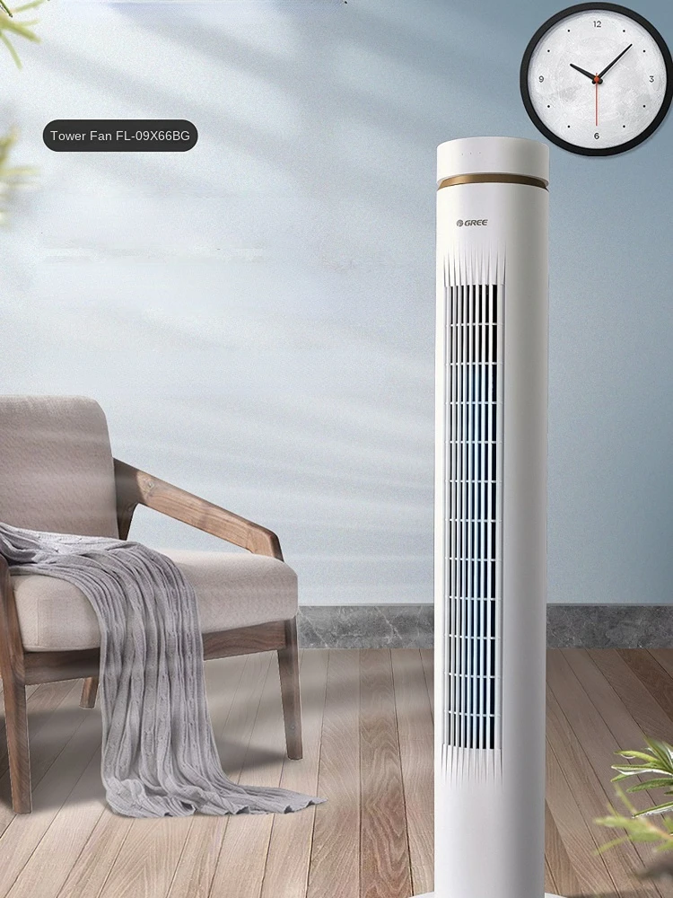Portable Air Conditioner Vertical Bladeless Remote Control Floor Fan ...