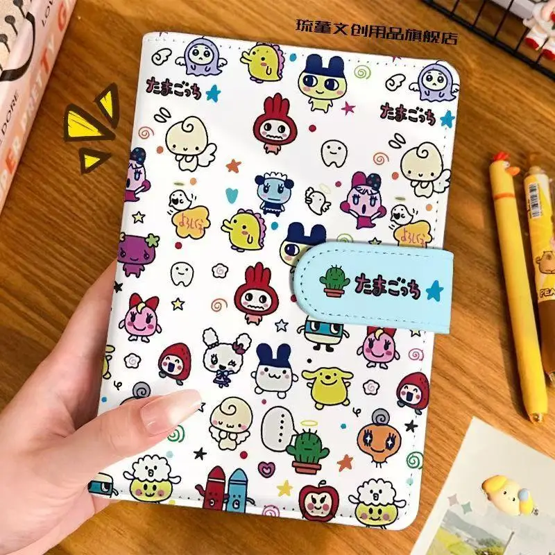 Japanese Diary A6 Creative Tamagozi Pu Leather Checkered Inner Pages ...