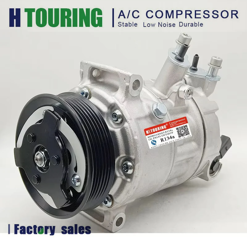 A/C AC Compressor for VW VOLKSWAGEN GOLF BEETLE TIGUAN Jetta SKODA ...