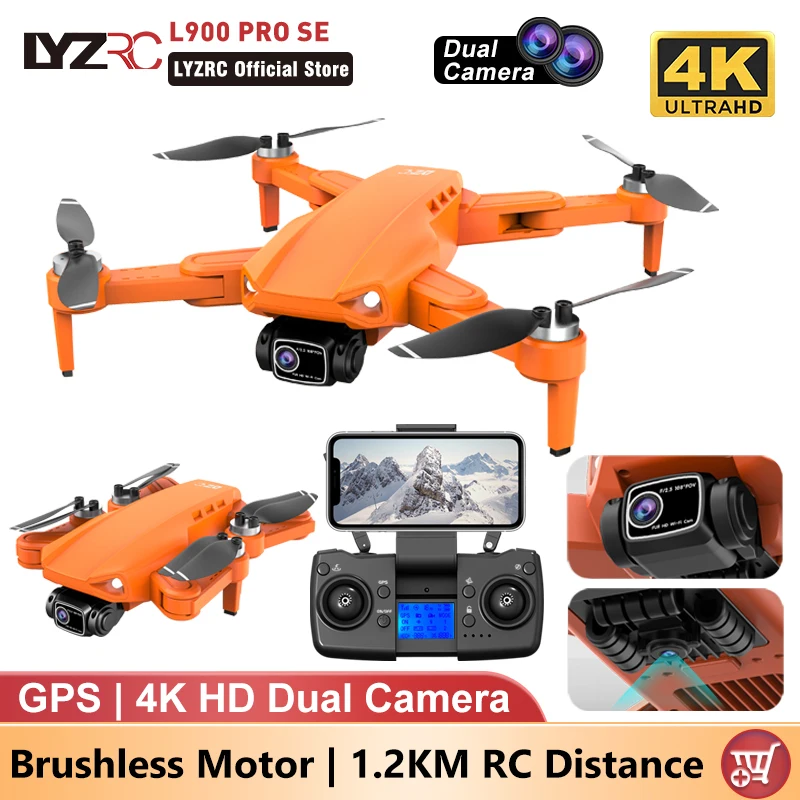 LYZRC-L900-PRO-SE-Drone-GPS-4K-Camera-Brushless-Motor-5G-WIFI ...