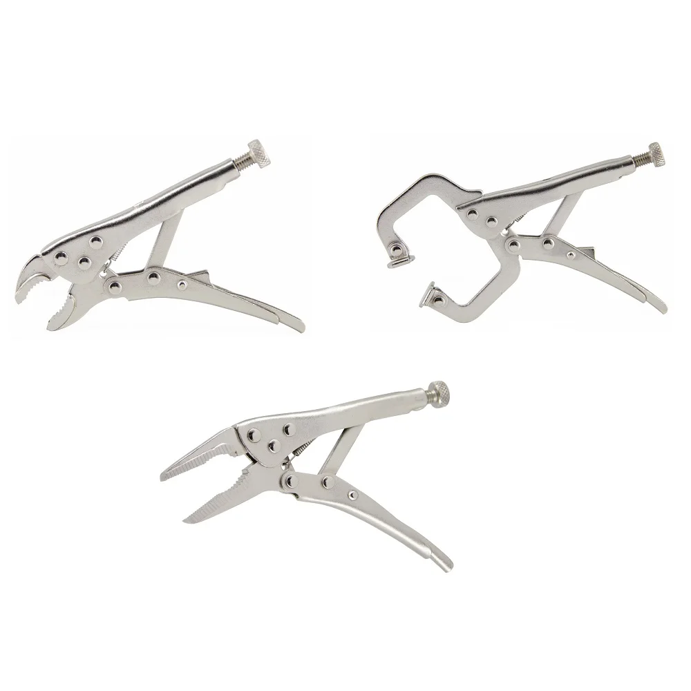 3-Pieces-Mini-Vise-Locking-Pliers-4-Inch-Curved-Jaw-and-5-Inch-Long ...