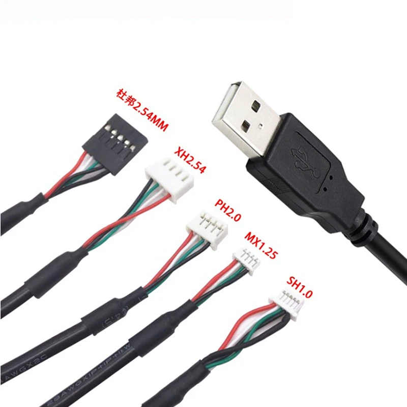 USB-to-MX1-25-PH2-0-XH2-54-4P-DuPont-Adapter-Extension-Cable-Touch ...