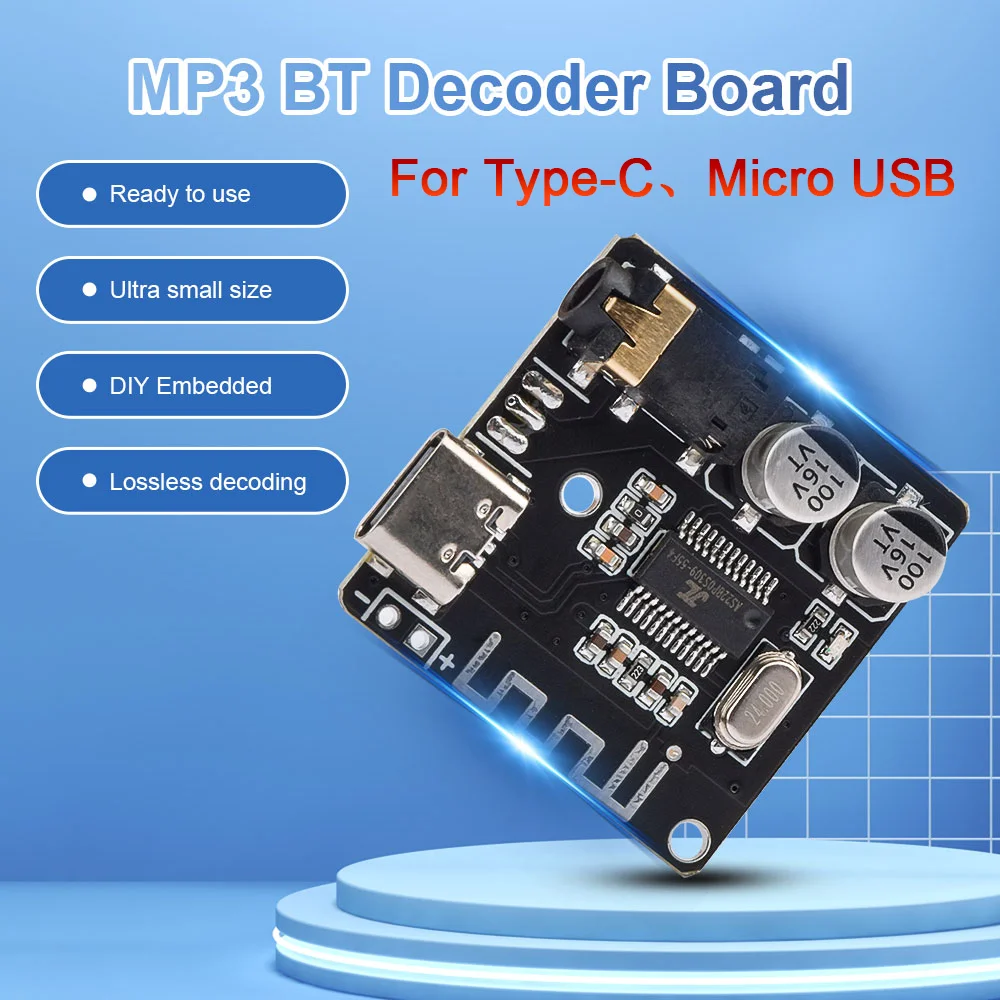 Mini-M-dulo-de-placa-receptora-de-Audio-est-reo-Bluetooth-3-7-5V-con ...