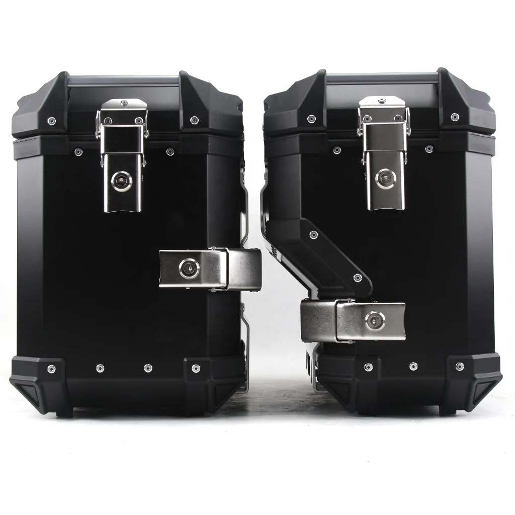 Saddlebags-Tool-Box-Storage-Trunk-Key-Lock-Aluminum-Toolbox-Rear-Helmet ...