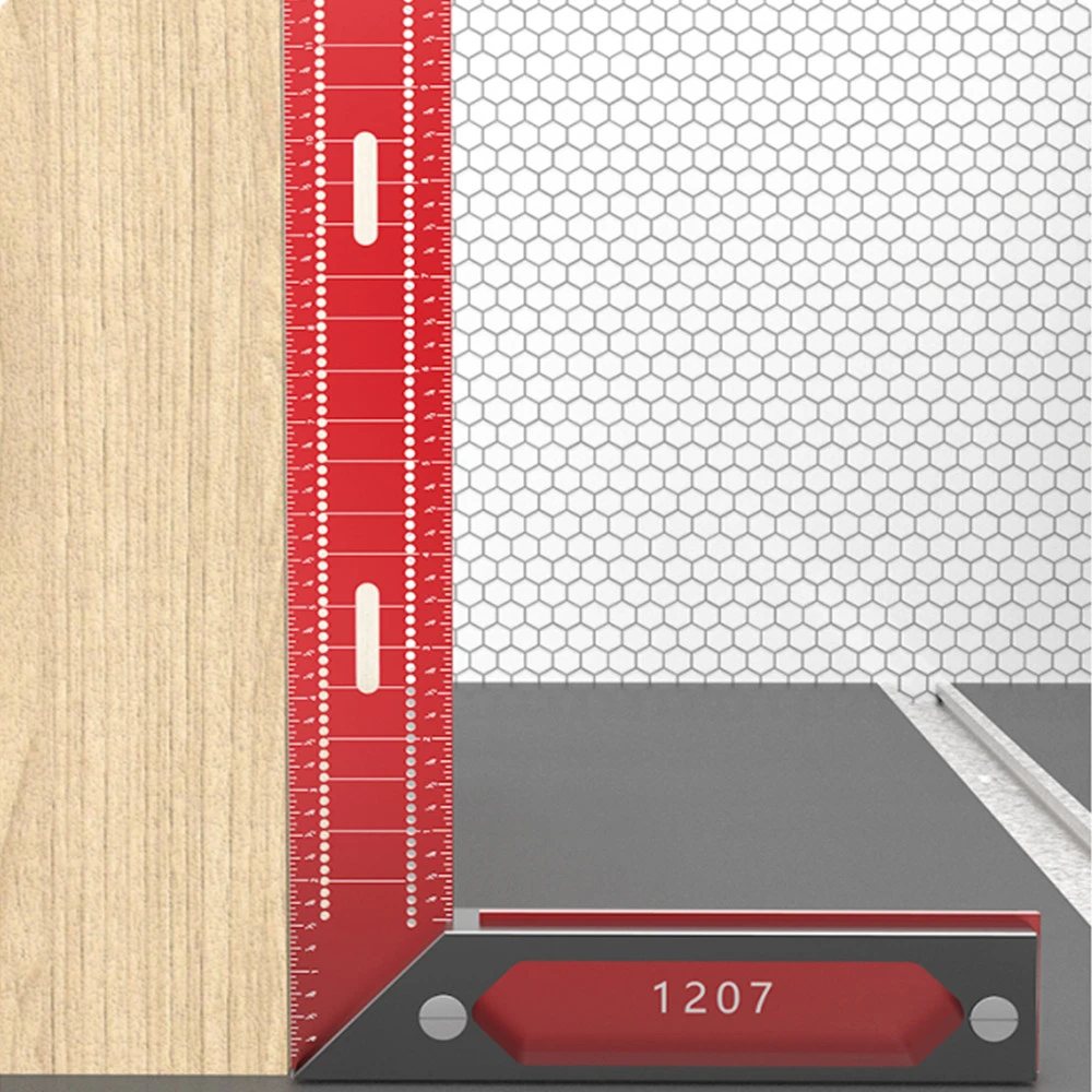 Woodworking Square Aluminum Framing Mitre Square for Leveling and ...
