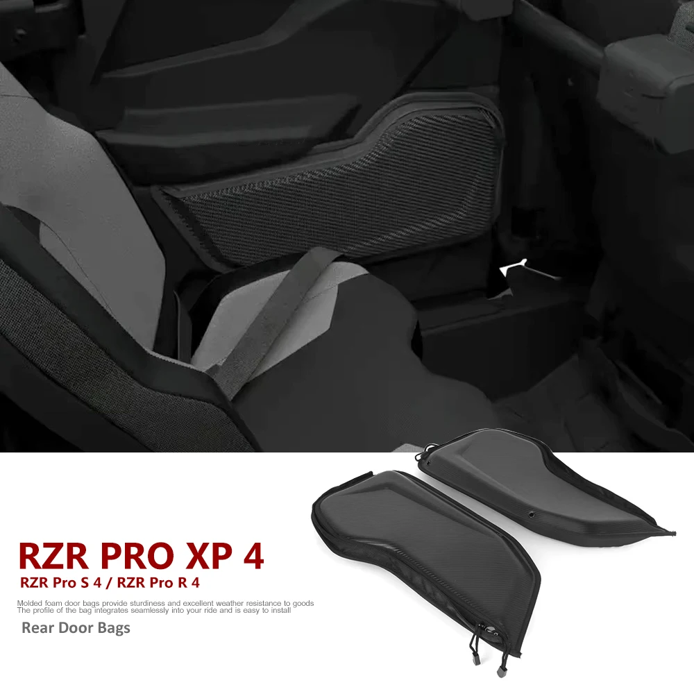 UTV Accessories PRO XP 6 Quart Rear Door Storage Bags Tool Bags For ...