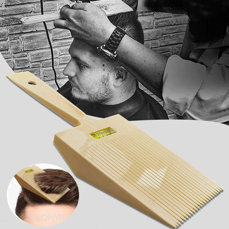 Men Flat Top Guide Comb Haircut Clipper Comb Barber Shop Hairstyle Tool ...
