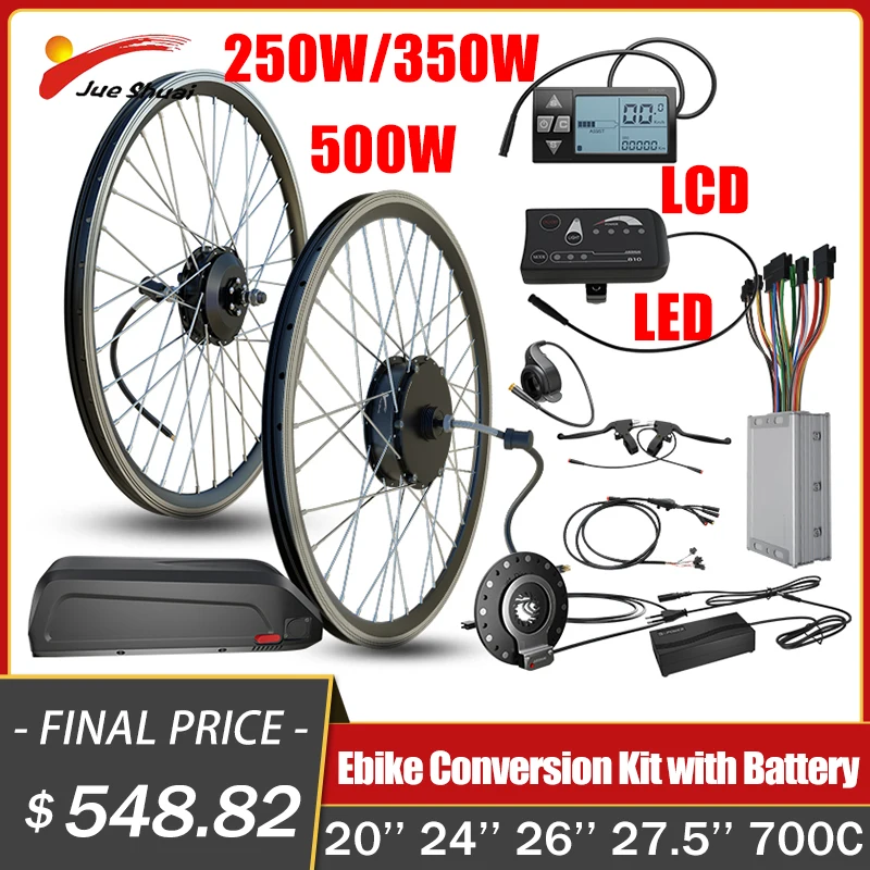 Ebike-Conversion-Kit-Free-Shipping-Electric-Wheel-for-Bicycle-250W-350W ...