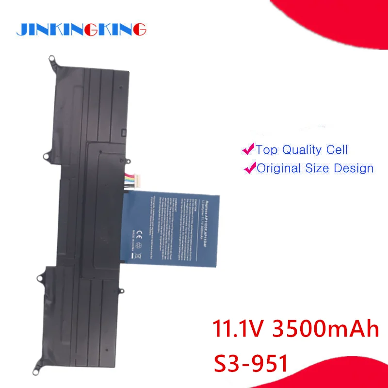 Laptop Battery for Acer Aspire S3 Series Ultrabook 13.3" S3-951 AP11D3F ...