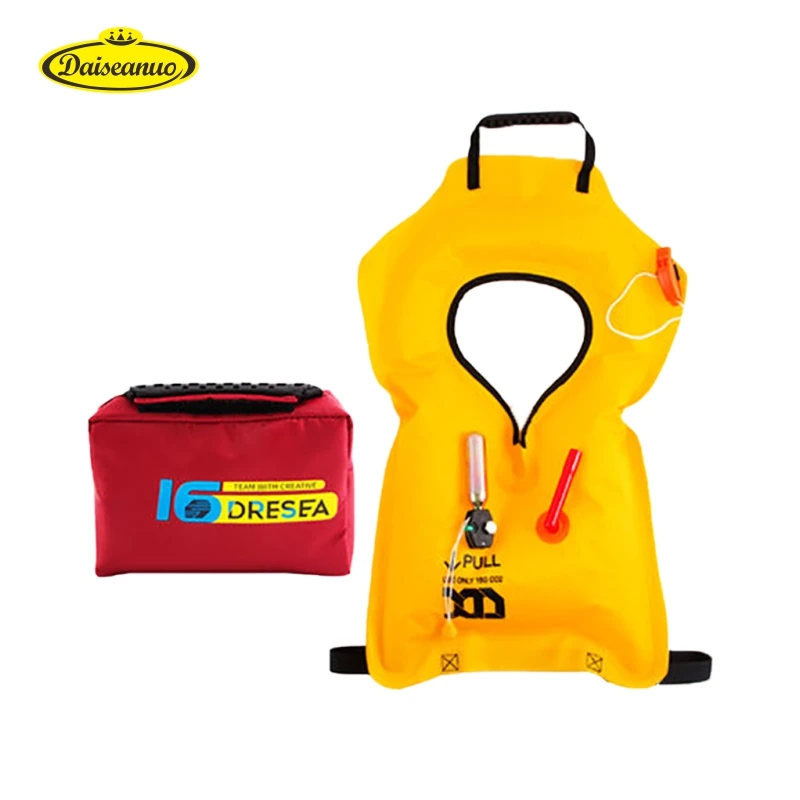 Daiseanuo-Life-Jacket-Manual-Inflatable-Car-Buoys-Waist-Pouch-75N-Life ...