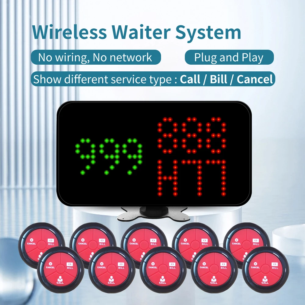 Fast-Food-Restaurant-Equipment-Kitchen-Commercial-Customer-Call-Buzzer ...