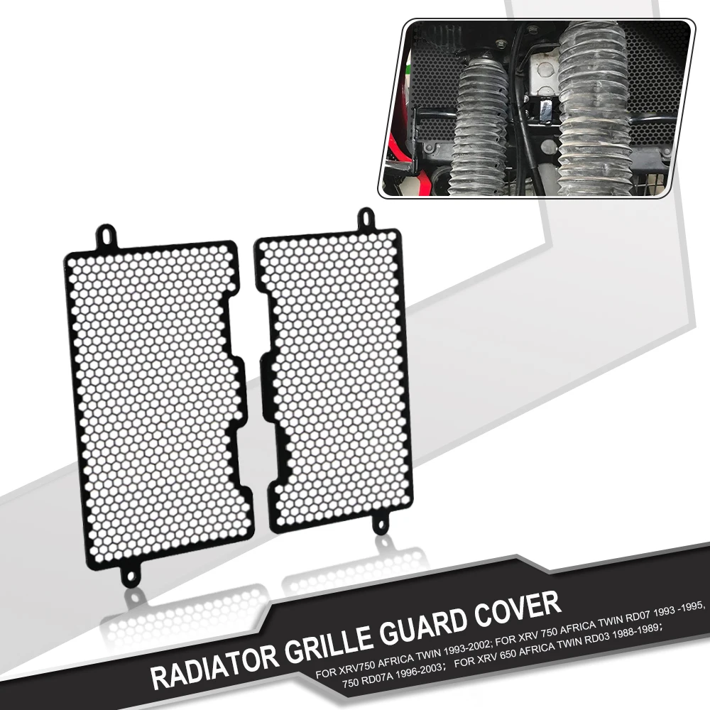 XRV750-XRV650-Motorcycle-Radiator-Cover-Grille-Guard-Water-Tank ...