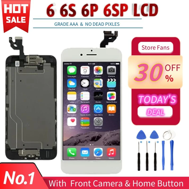 Complete Lcd For Iphone 6 6s Plus Display Lcd Touch Screen Digitizer ...