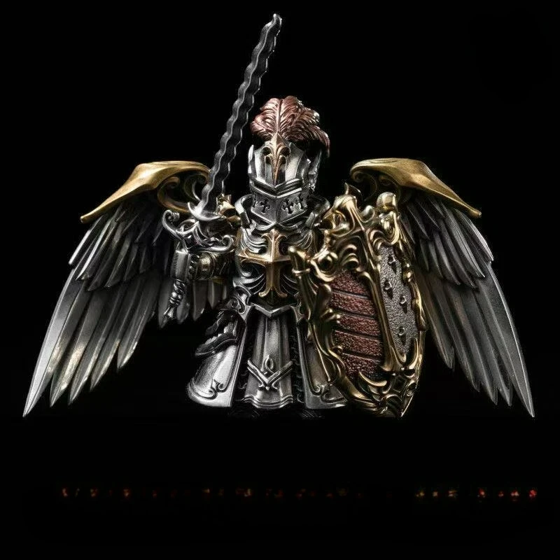 Paladin Metal Crusader Statue Magnetic Detachable Metal Figurine e ...