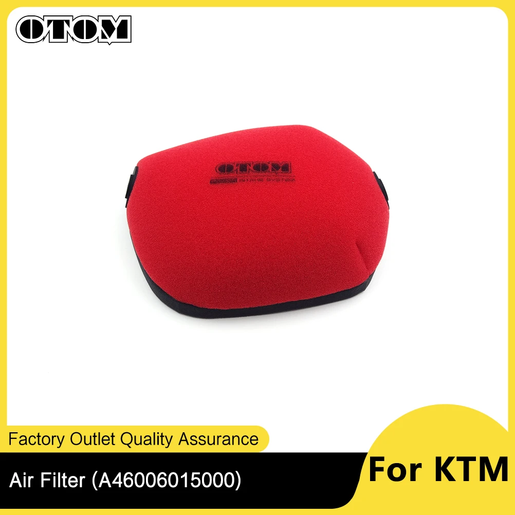 OTOM Motorcycle Air Filter Cleaner Element Foam Sponge Cover For KTM SX ...