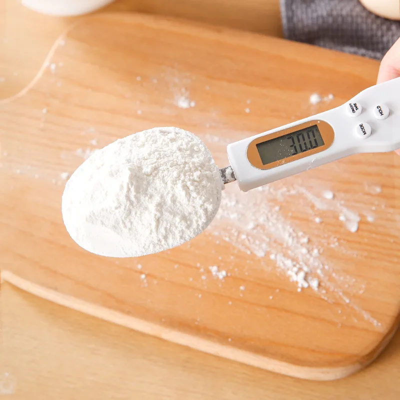 Electronic Weighing Spoon Measuring Precision Diet Food Scale Digital ...