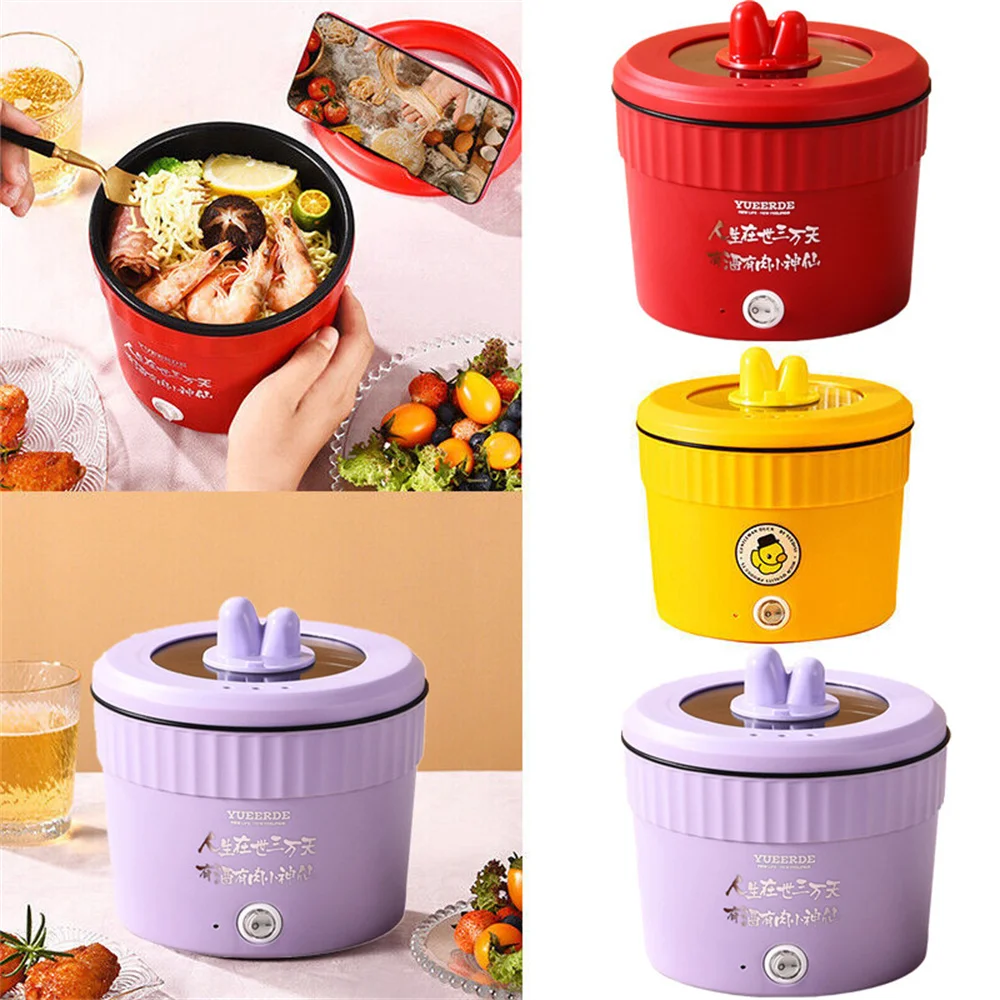 Mini-Electric-Cooking-Machine-Hot-Pot-Non-stick-Cooking-1-2-People ...